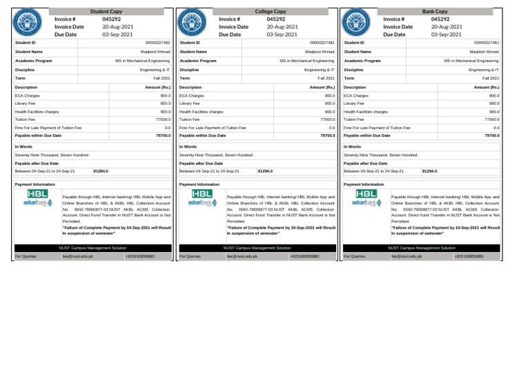 Invoice | PDF | Accounts Payable | Fee