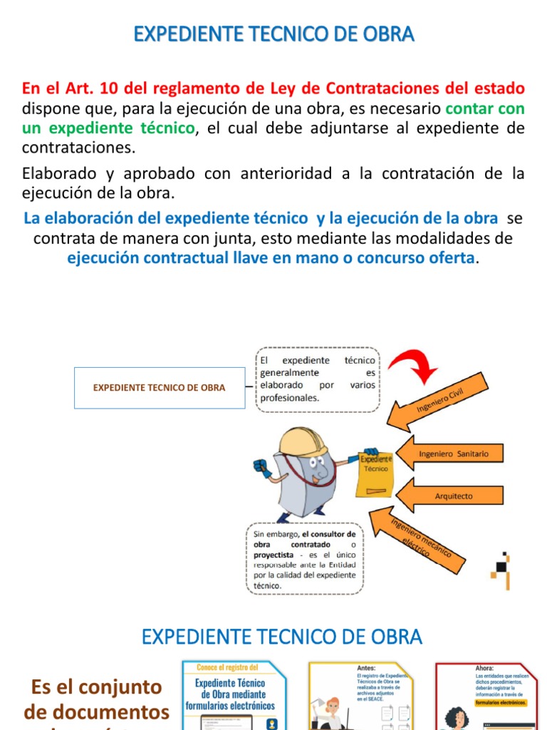 Expediente Tecnico Pdf Presupuesto