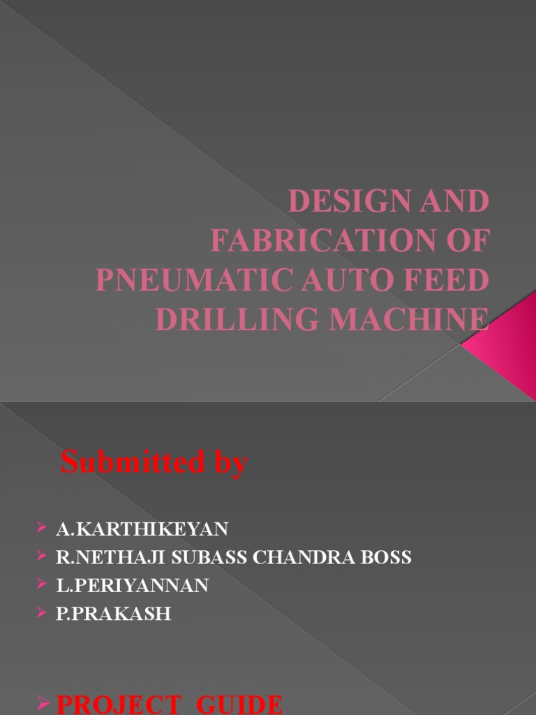 Design and Fabrication of Pneumatic Auto | PDF | Automation | Valve