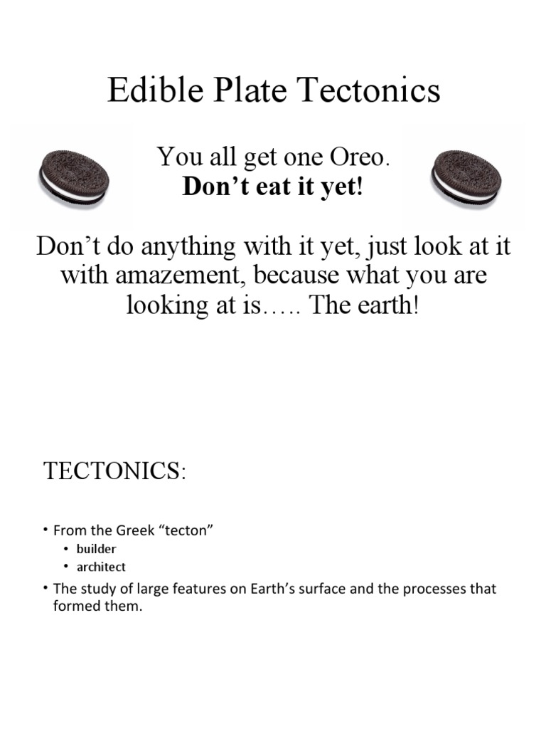 Oreos Plate Tectonics | PDF | Plate Tectonics | Seabed