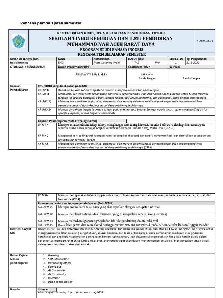 Basic Listening | PDF