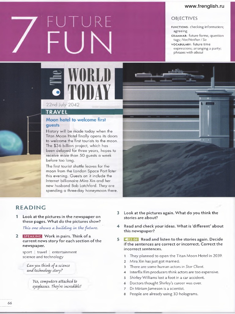 Think 2 - Unit 7 | Download Free PDF | Question | Verb