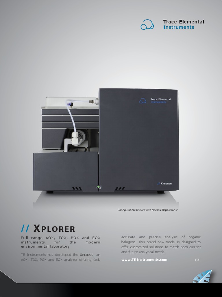 Plorer: Full Range AOX, TOX, POX and EOX Instruments For The Modern ...