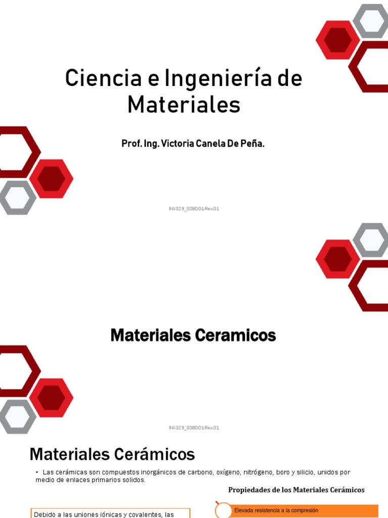 Materiales Ceramicos, Polimericos y Compuestos | PDF | Polímeros ...