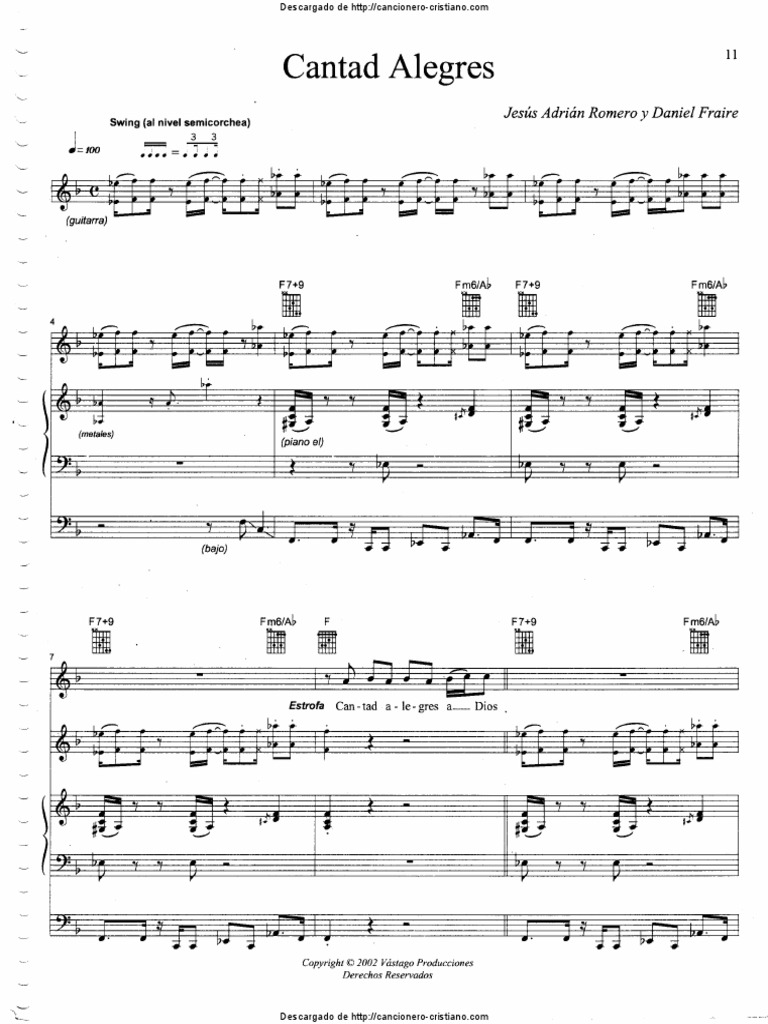 02 - Cantad Alegres | PDF | Religión y espiritualidad