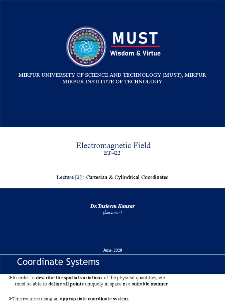 Mirpur University of Science and Technology (Must), Mirpur Mirpur ...