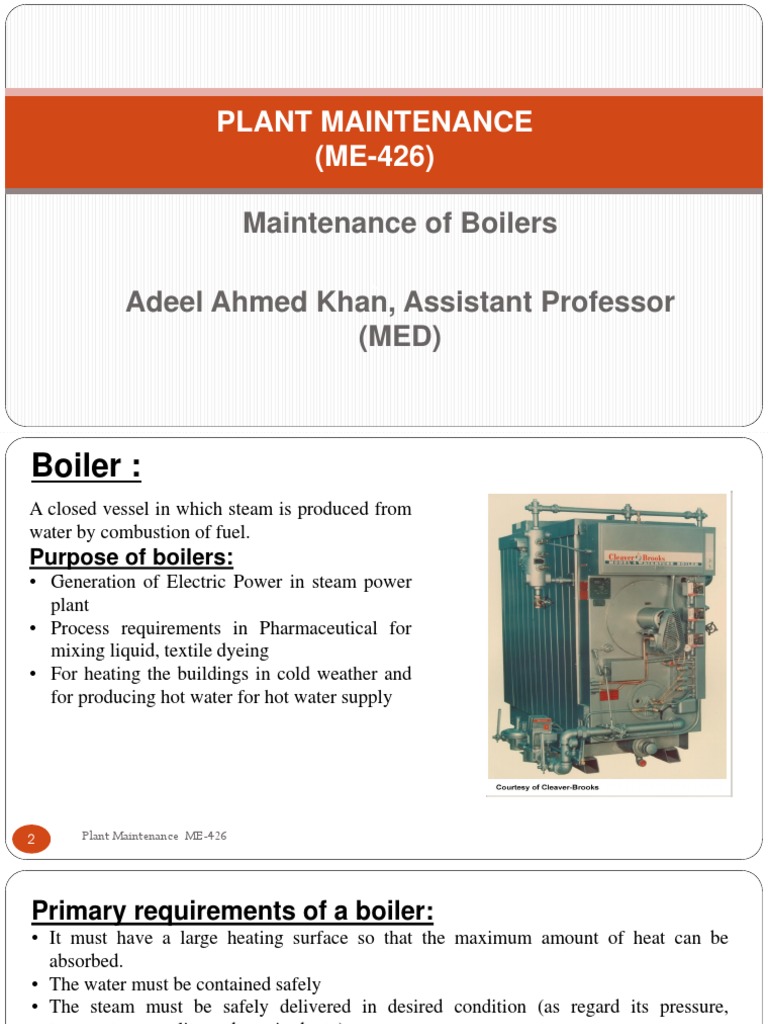 PM Boiler | PDF | Boiler | Water