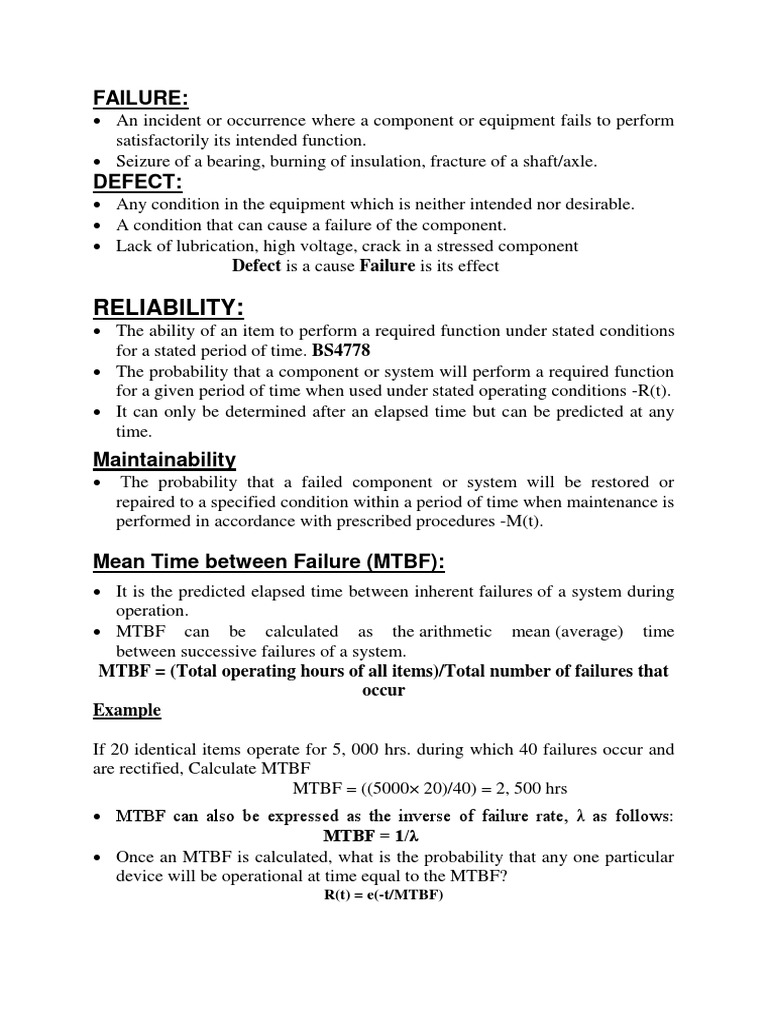 Reliability Slides | PDF | Reliability Engineering | Systems Engineering