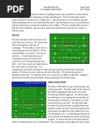 Double Wing Playbook | PDF | Sports Rules And Regulations | Sport Variants