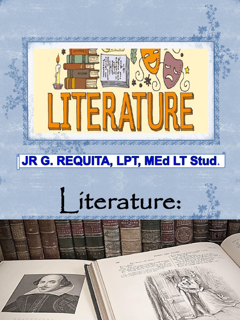 Intro To Literature (1st Lesson) | PDF | Narrative | Traditional Stories