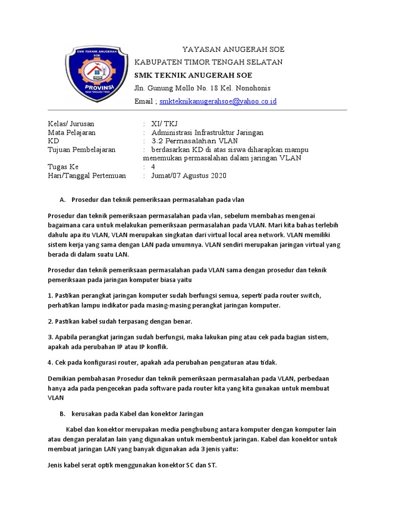 Materi AIJ KD 3.2 Pertemuan Pertama | PDF