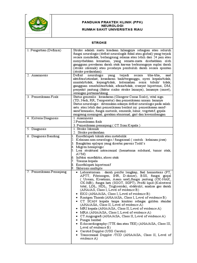 PPK Neurologi | PDF