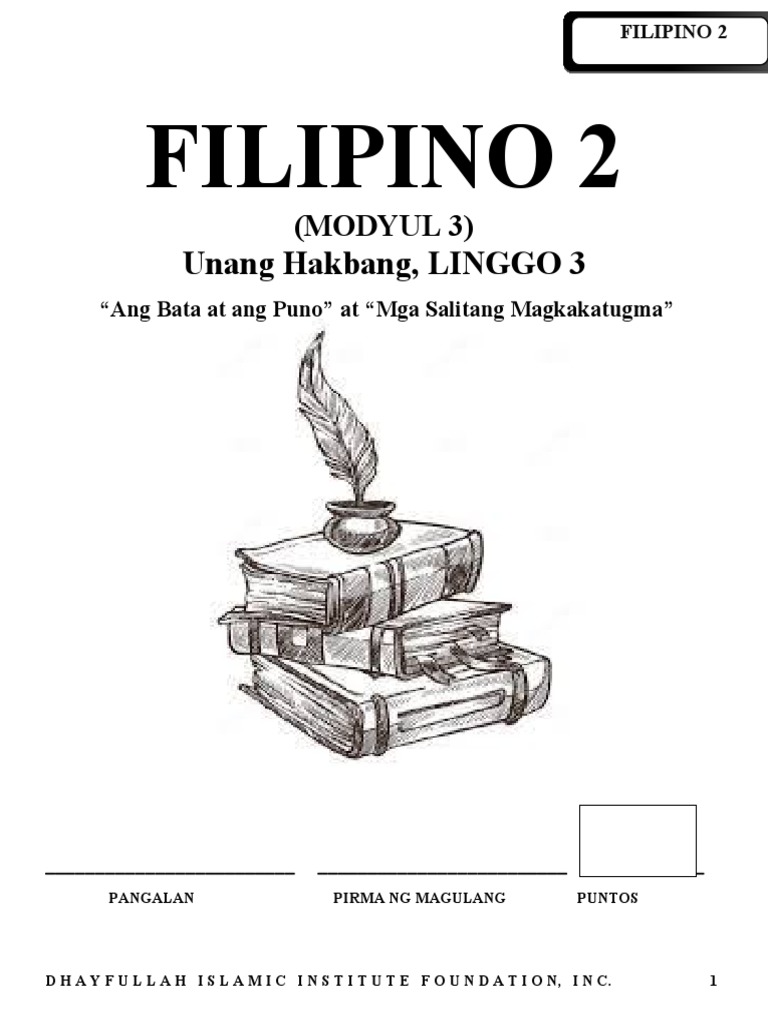 FILIPINO Modules | PDF