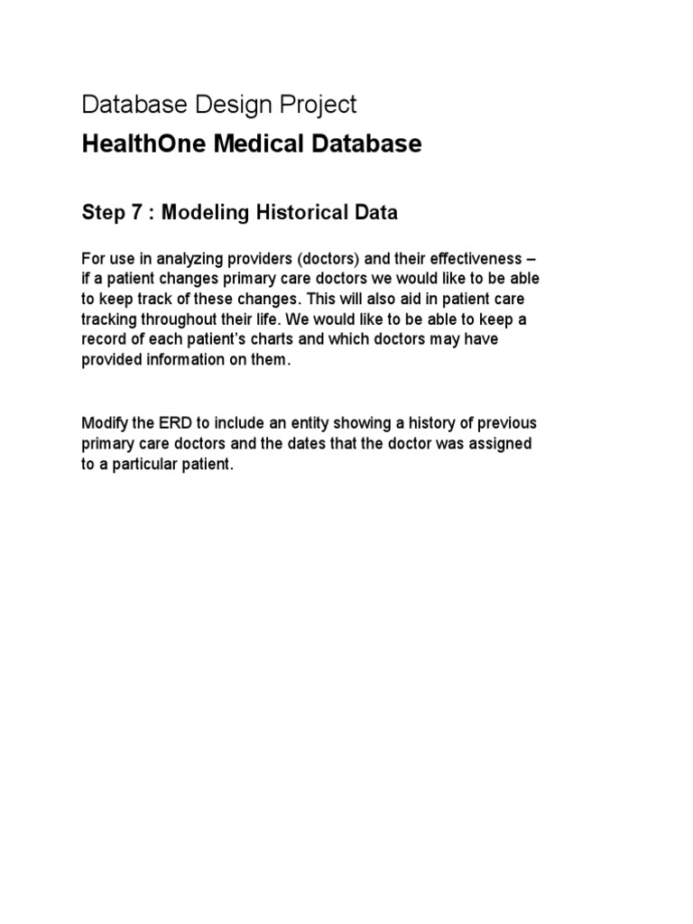 Step 7 Modeling Historical Data | PDF | Medical Prescription | Clinical ...