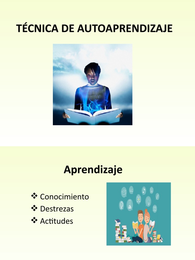 Técnica de Autoaprendizaje | PDF | Memoria | Aprendizaje