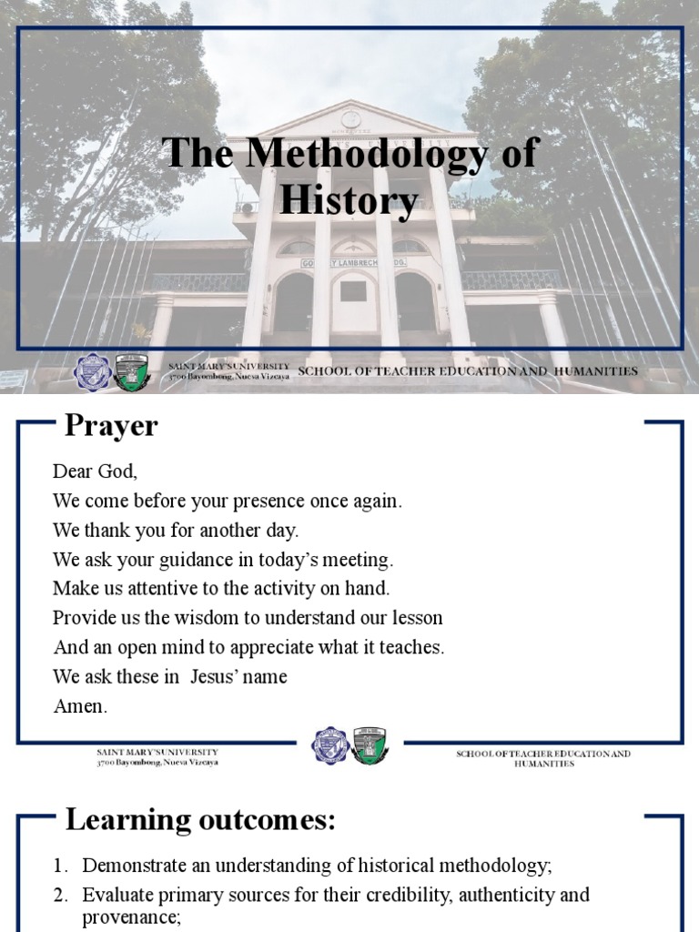 Understanding Historical Methodology | PDF | Historian | Positivism