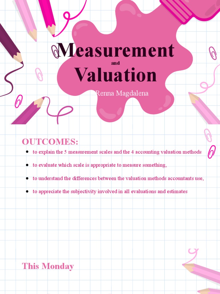 7 Measurement and Valuation | PDF