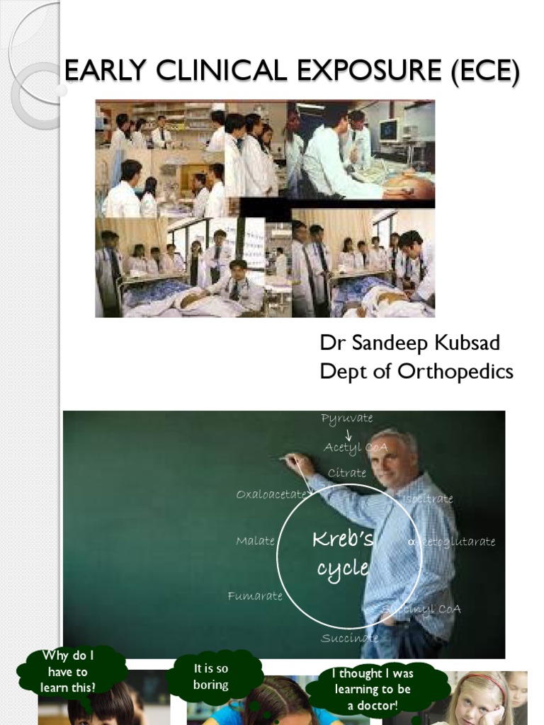 Early Clinical Exposure in Medical Training | PDF | Myocardial ...