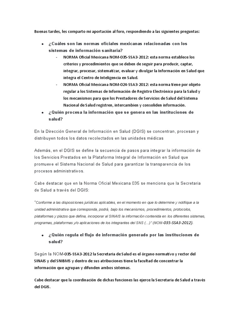 Unidad 2 Foro Unadm Sis | PDF