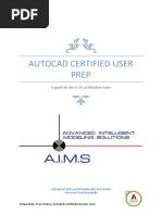 Autocad 2024, User Manual - I | PDF | Computer Aided Design | Auto Cad