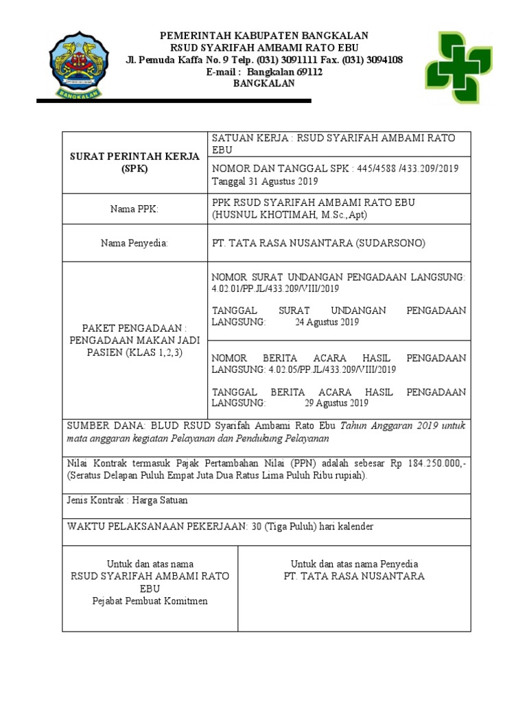 SPK, SPPBJ, SPMK | PDF