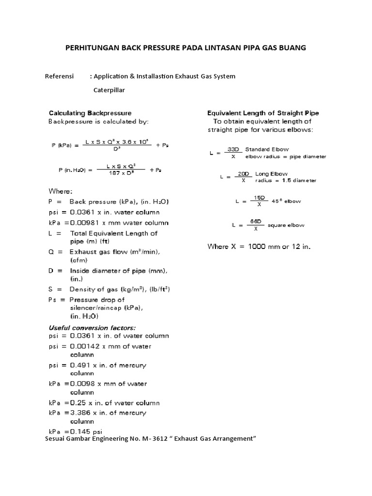 Back Pressure Exhaust | PDF | Engines | Combustion