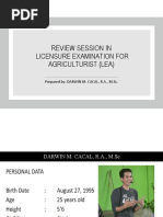 Agriculture Board Exam 2025 Full Reviewer | PDF | Agriculture | Soil