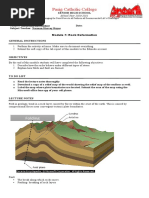 LESSON-PLAN - in Earth Space Grade 8 | PDF | Fault (Geology) | Plate ...