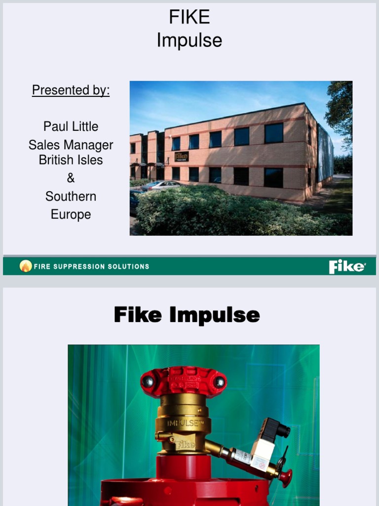 Fike Impulse Operator | PDF | Valve | Switch