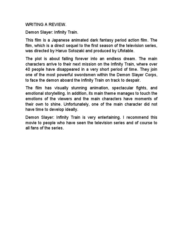 Writing A Review | PDF