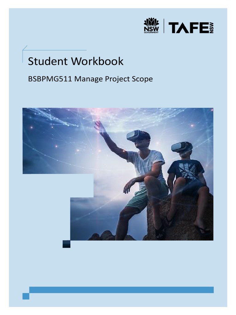 BSBPMG511 Manage Project Scope - Student Workbook v2 | PDF | Governance ...