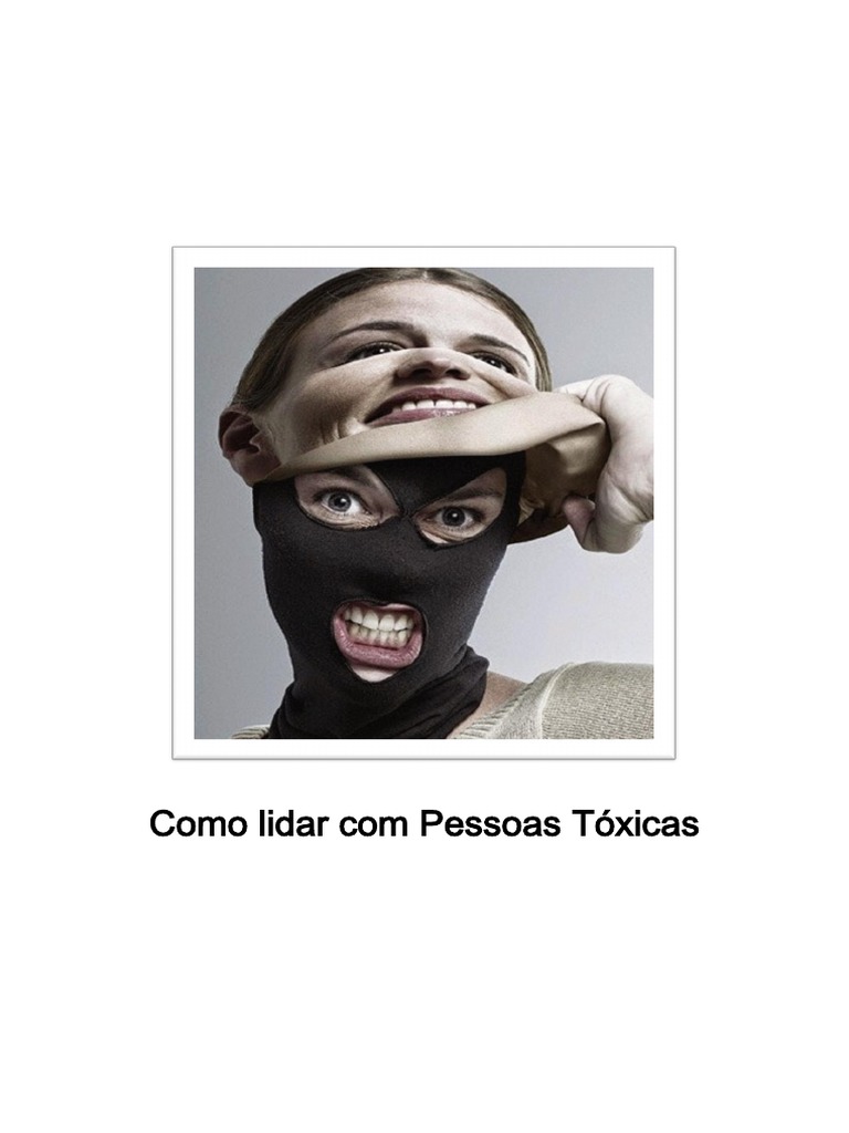 Como Lidar Com Pessoas Tóxicas | PDF | Tempo | Emoções