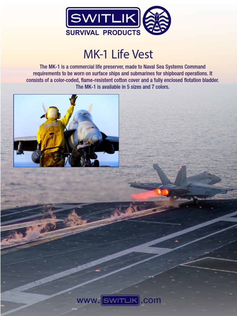 MK-1 Life Preserver Specifications | PDF