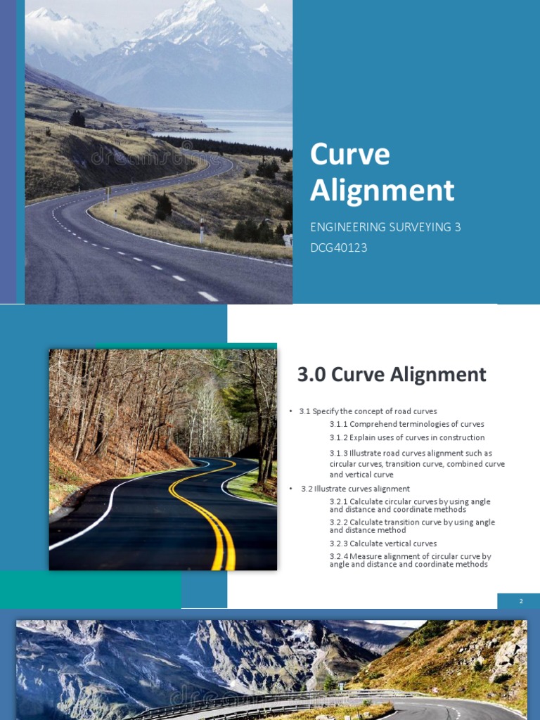 Curve Alignment Pdf Angle Circle 