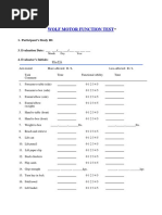NSAA - Manual - 15102020 | PDF | Anatomical Terms Of Motion | Foot
