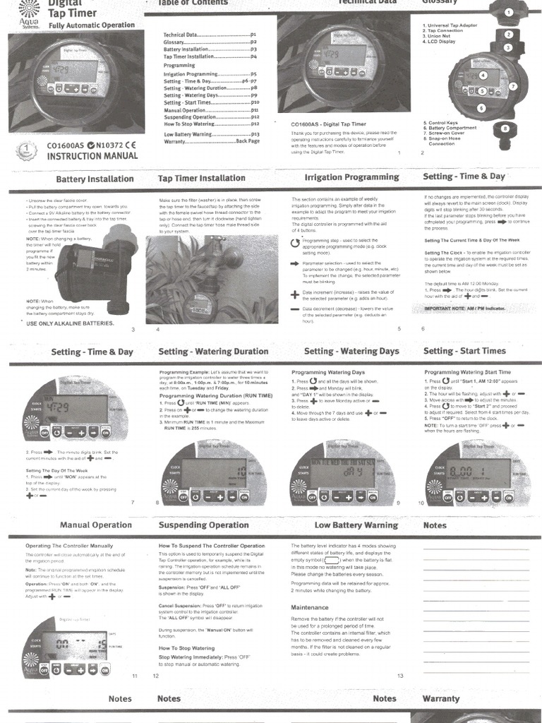 Digital Tap Timer - 20210615 - 154116 | PDF