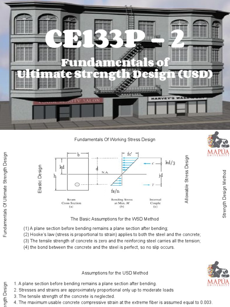 Fundamentals of Ultimate Strength Design (USD) | PDF | Strength Of ...