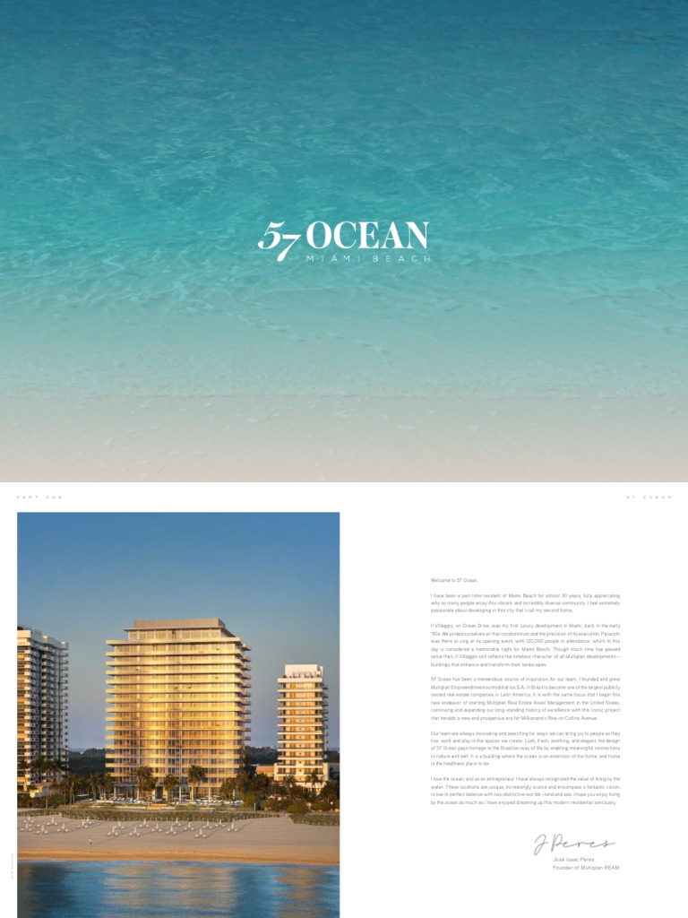 57 Ocean Brochure | Download Free PDF | Room | Spa