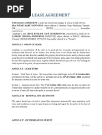 Generator Rental Agreement | PDF | Lease | Bankruptcy