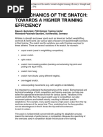 Prilepin's Chart | PDF | Weightlifting | Sports
