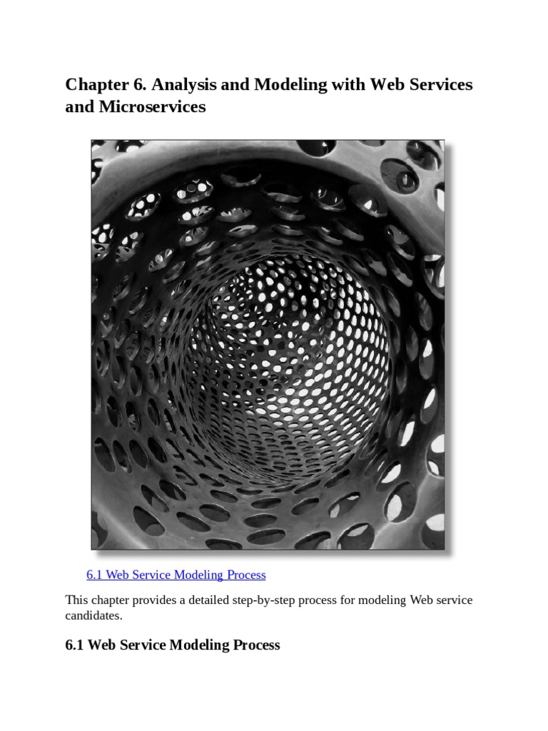Chapter 6 - Analysis and Modeling | PDF | Business Process | Service ...