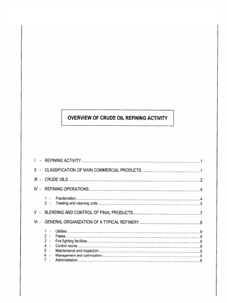 CDU - VDU Unit | PDF