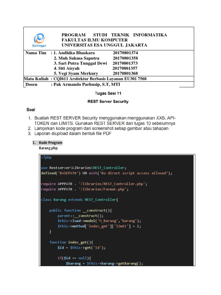 Tugas 11 - Vegi Syam Merkury | PDF | Computer Data | Software Engineering