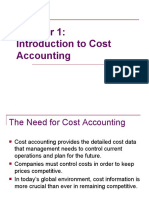 Module 1 - Introduction To Cost Accounting | PDF | Cost Accounting | Cost