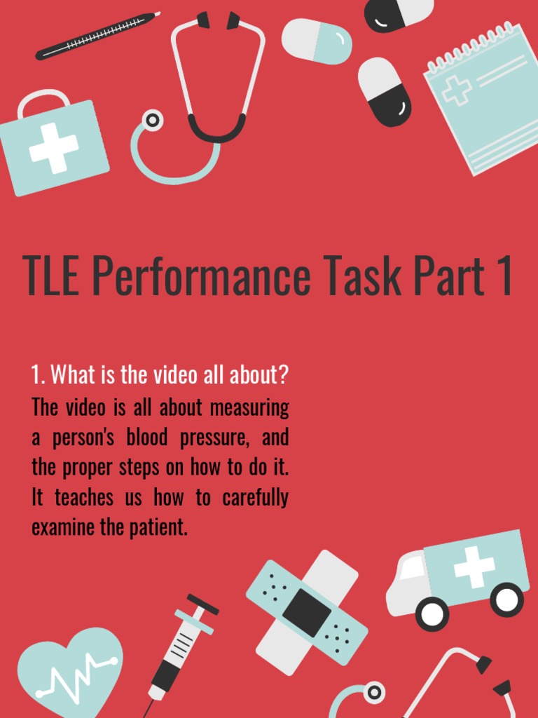 TLE Performance Task | PDF