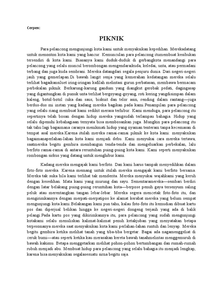 Cerpen 2 | PDF | Seni | Puisi