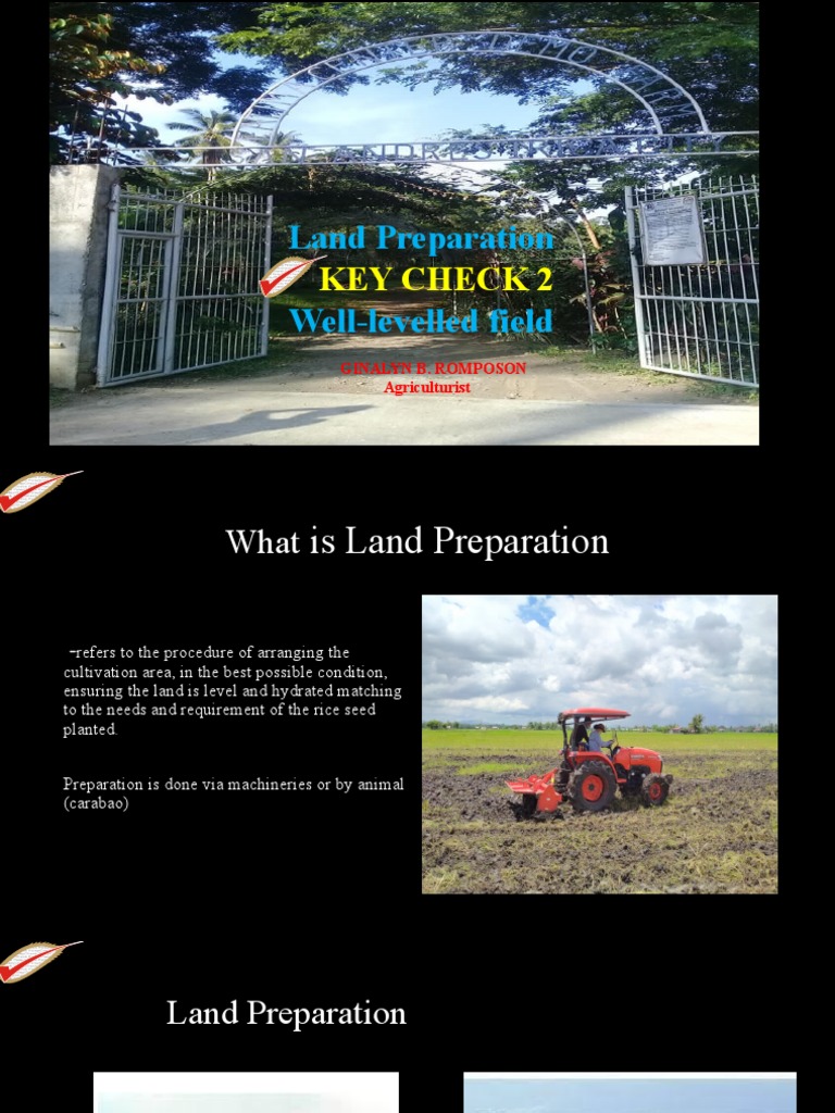 Achieving Optimal Land Preparation: Key Steps and Recommendations for a ...