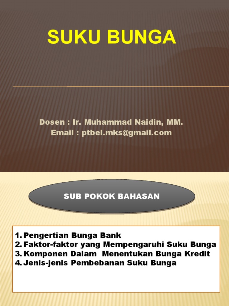 Bab Vi Suku Bunga | PDF | Hukum