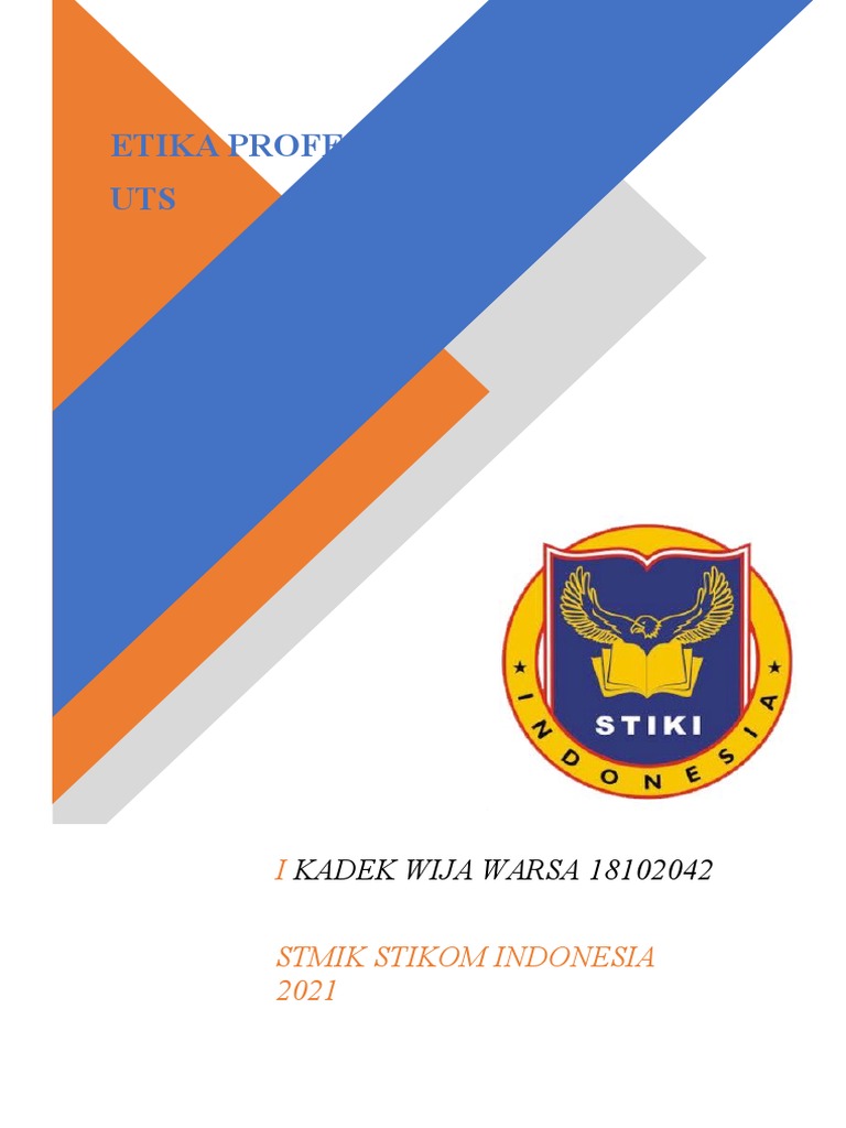 UTS Etika Profesi | PDF
