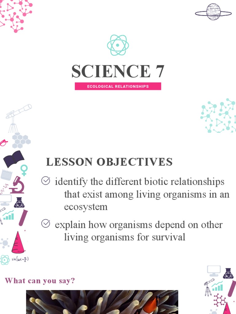 Understanding Ecological Relationships | PDF | Science & Mathematics